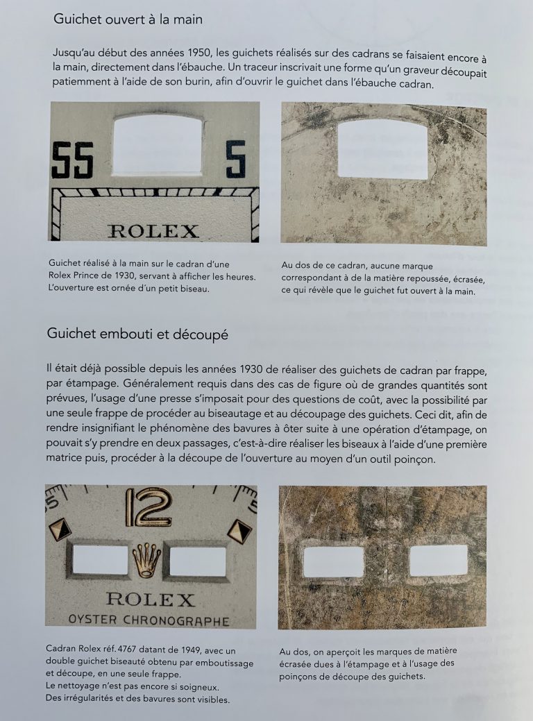 Le Cadran - The Dial - Book by Helmut Crott - Rolex Passion Report